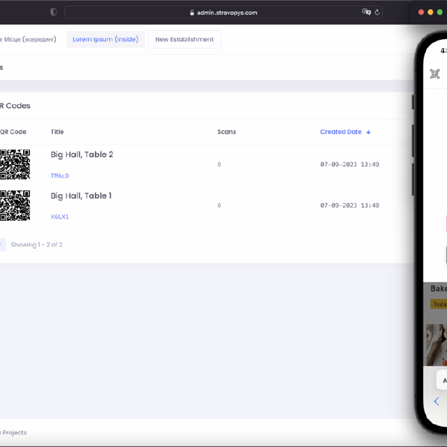 Setting Up a Digital Menu with the Ability to Call a Waiter and Ask for a Bill | Stravopys
